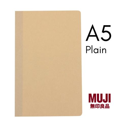 Jual Muji Slim Notebook A5 (Plain / Beige / 40 Halaman) - Kota Tanjung ...