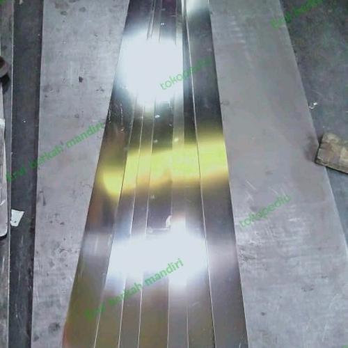 Jual plat baja spring sk5 Putih. 0.8mm X 100mm X 1000mm - Kab. Karawang ...