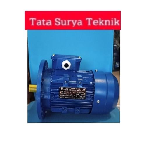 Jual Elektrik Motor Bonzer 4P 1HP 0.75KW 1500RPM 3Phase B5 Flange ...