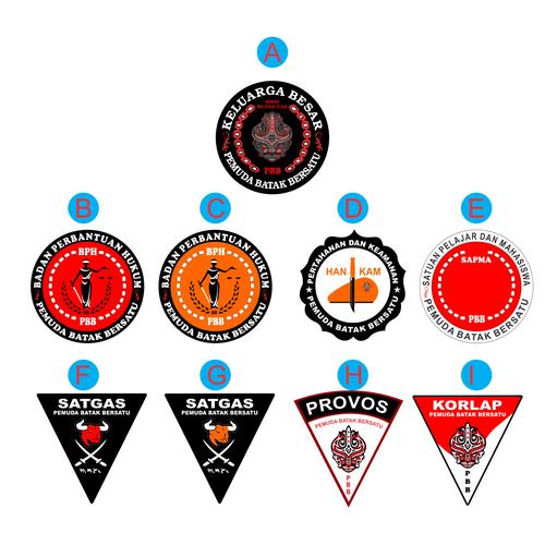 Jual Stiker PBB, Pemuda Batak Bersatu untuk Motor dan Mobil - diameter ...