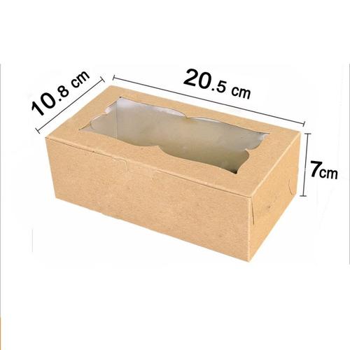 Jual Kardus Box Roti Cake Packing Dus Kotak Laminasi Ukuran 20,5x10 ...