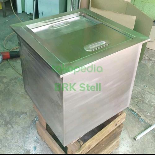 Jual ICE BIN STAINLES / TEMPAT ES 2PINTU 45X45X40cm - Jakarta Timur ...