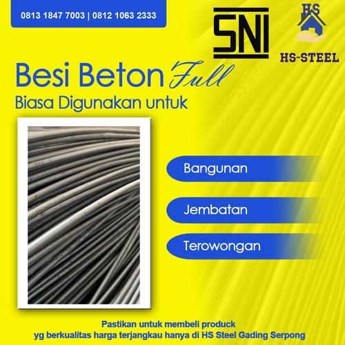 Jual Besi Beton Polos 6mm full SNI - 8mm - Kota Tangerang Selatan - HS ...
