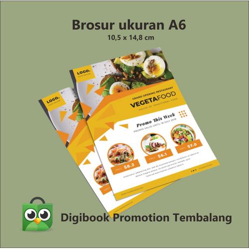 Jual Paket Cetak Brosur Flyer Leaflet Pamflet - Paket Isi 1000 lembar ...