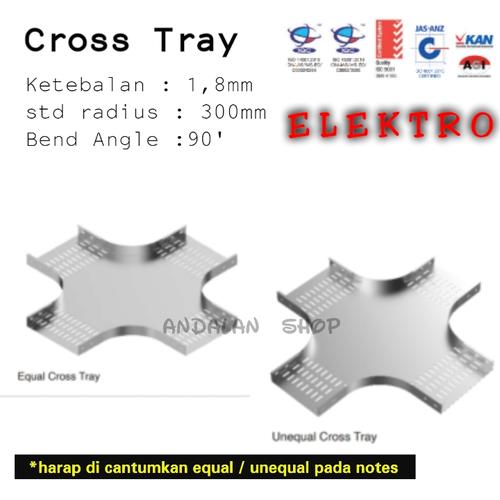 Jual Cross Tray / Tray cab 4 uk 100 x 250 - elektro - Jakarta Timur ...