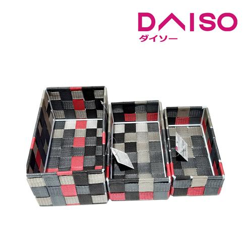 Jual Daiso PP Storage Basket-Mosaic Pattern - Mosaic 3, M - Jakarta ...