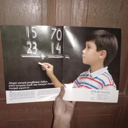 Jual Iklan Cetak Jadul 80an Optik Tunggal - Kota Bandung - Kawan ...