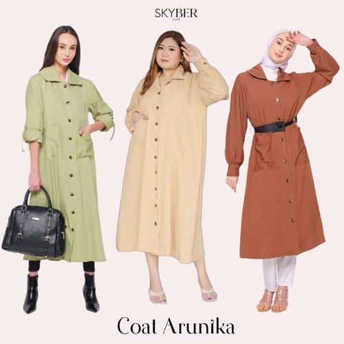 Promo PREMIUM COat outer Arunika long blazet panjang bisa jadi free ...