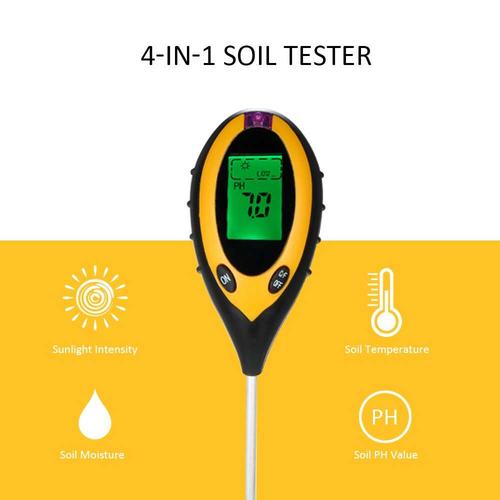 Jual Soil Moisture Analyzer Tester Pengukur PH Meter Tanah 4 in 1 ...