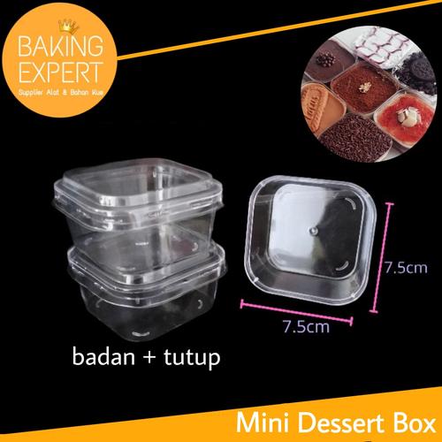 Jual Pudding Jelly Cup CH7575 Mini Dessert Box Gelas Agar Ager 150ml ...