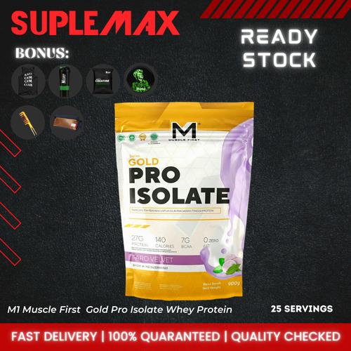 Jual M1 Muscle First MuscleFirst Gold Pro Isolate Whey Protein ...