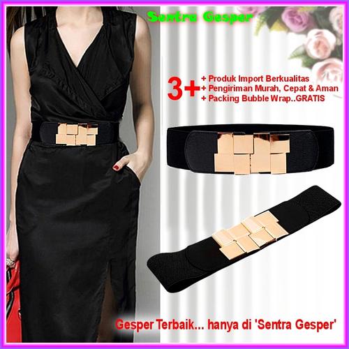 Jual Gesper Ikat Pinggang Wanita Cewek Sabuk Obi Fashion Karet Belt ...