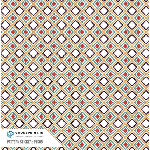 Jual sticker wrapping motif batik kotak - PTS05 - tanpa laminasi - Kota ...