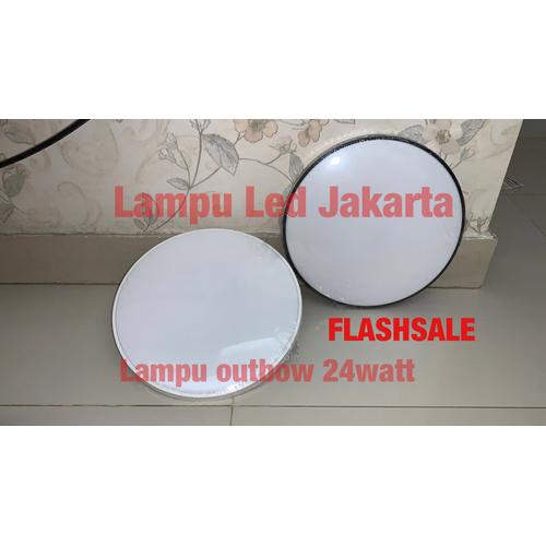 Jual Lampu plafon baret LED 24watt 24w. Lampu baret 24w. Lampu outbow ...