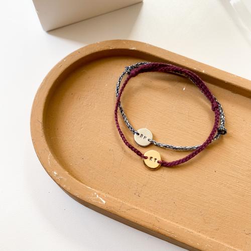 Jual Personalised bracelet gelang custom nama loliastuff - Plat B ...