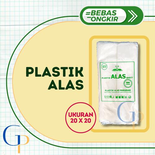 Jual Plastik Alas Makanan UKuran 20x20/ Plastik Sheet Alas Nasi Dan Mie ...
