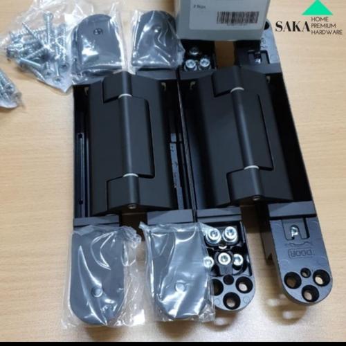 Jual ENGSEL TECTUS TE -540-3D BLACK MATT CONCEALED HINGE SIMONWERK ...