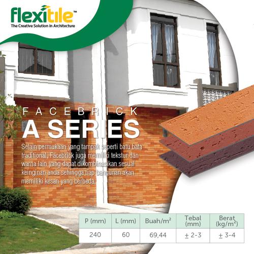 Jual Material Bangunan / FLEXITILE / Facebrick A Series - Facebrick A 031 - Jakarta Selatan ...