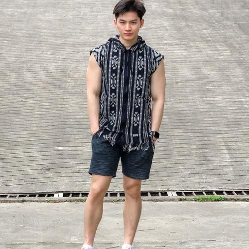 Jual hoodie tenun troso jepara || atasan baju tenun pria - hitam 1, XL ...