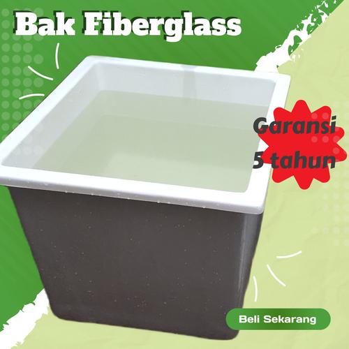 Jual Bak Fiber / bak mandi / bak ikan - Hitam, 45x33x40 - Kab ...