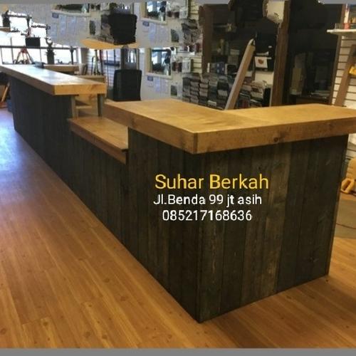 Jual meja bar cafe kayu custom - Kota Bekasi - suhar berkah | Tokopedia