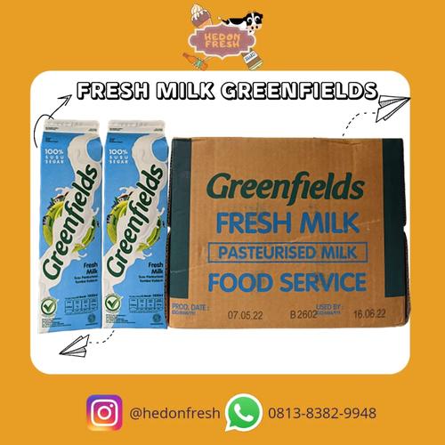 Promo Fresh Milk Greenfields 1 Liter (isi 12 pcs) - Jakarta Selatan ...