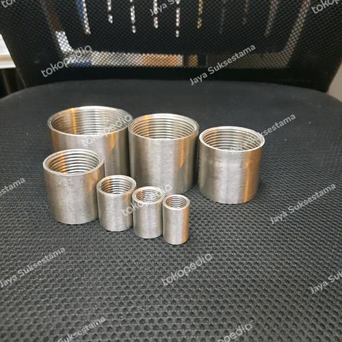 Jual Pipa Socket Drat Dalam 2" inch Stainless SS 304 - Socket Polos ...