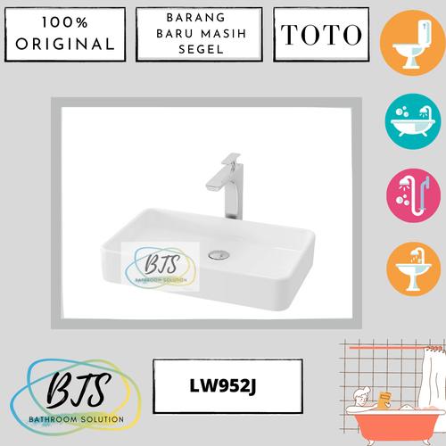 Jual Wastafel meja TOTO LW952J/ LW 952 J/ LW 952J/ LW952 J - BODY ONLY ...