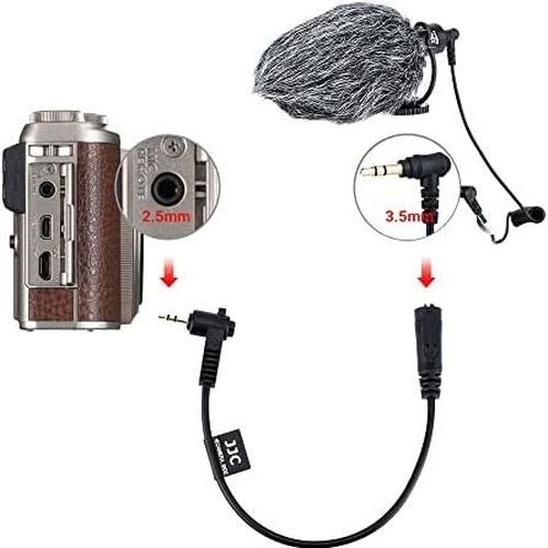 Jual konektor konverter adapter colokan mic fuji - mikrofon fujifilm 2 ...