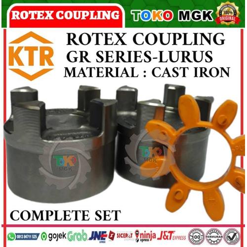 Jual ROTEX GR 19/24 LURUS MAX BORE 24mm COUPLING KTR C/I COMPLETE SET ...