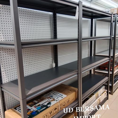 Jual KRISBOW Rak Besi 5 Tingkat 90x45x183Cm Shelving Steel - Kota ...