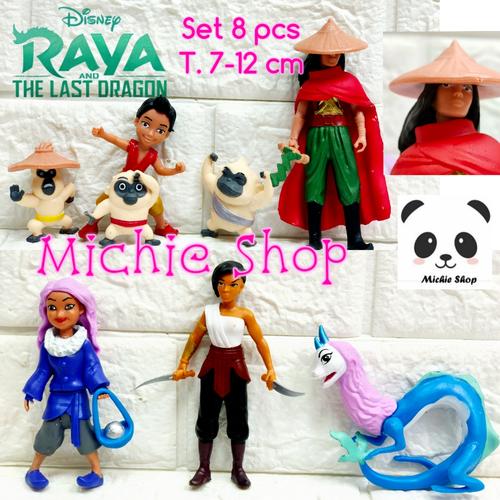 Jual Figure Raya & The Last Dragon (Set 8) Disney Movie Toppers ...