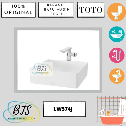Jual Wastafel meja TOTO LW574J/ LW 574 J/ LW574 J/ LW 574J - BODY ONLY ...