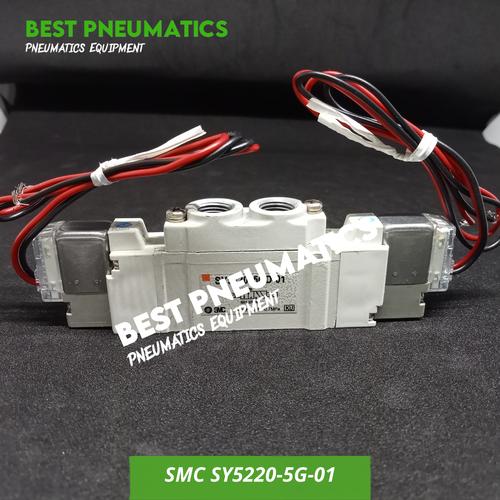 Jual SMC SY5220-5G-01 Grommet 2 Position Double SY Series Solenoid Valve - Jakarta Barat - Best ...