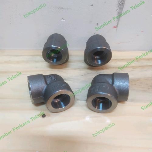 Jual Elbow Class 3000 Besi SW 3/4" inch / Knee Elbow Socket Weld ...