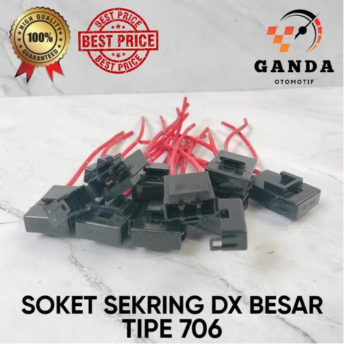 Jual SOCKET / FUSE BOX / SOKET RUMAH SEKRING DX BESAR DENGAN KABEL ...