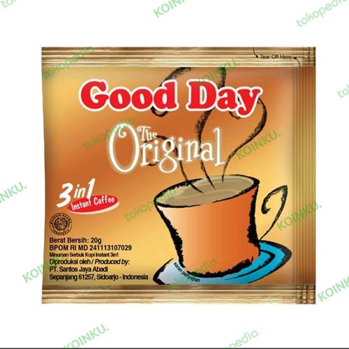 Jual Kopi Good Day Rasa Original 20gr x 10 Sachet - Kota Semarang ...