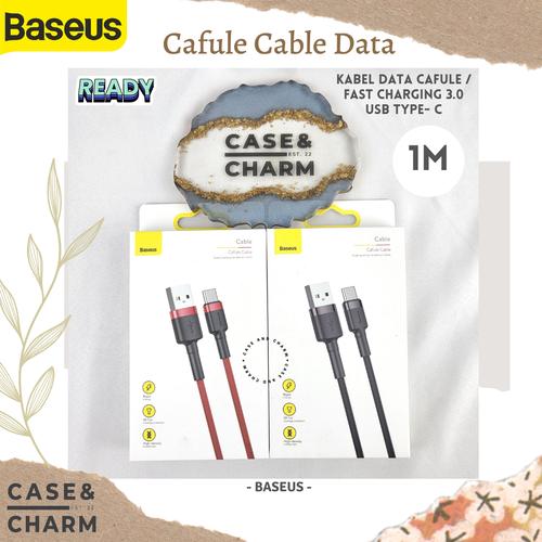 Jual KABEL DATA TYPE C BASEUS ORIGINAL CAFULE CABLE 1M FAST CHARGING ...
