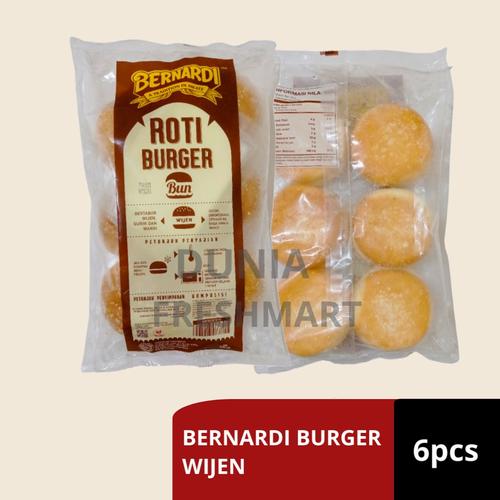 Jual roti burger bernardi polos/wijen roti burger - Jakarta Utara ...
