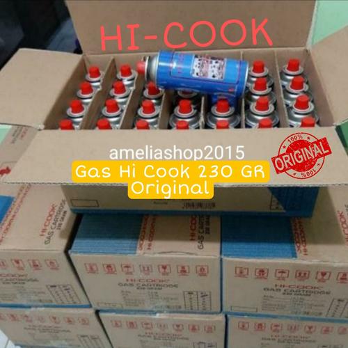 Jual Gas Hi Cook 230 Gr original harga per pc - Jakarta Pusat ...