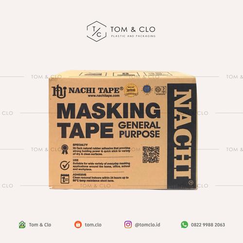 Jual Masking Tape / Lakban Kertas Nachi 1 dus - 2 inch - Kab. Tangerang ...