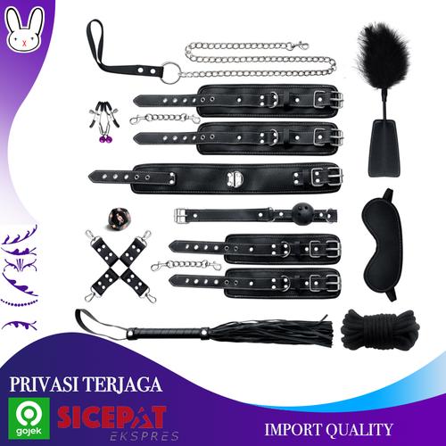 Jual Alat BDSM set Bondage set lingrie toys premium 14 item Bad Bunies ...