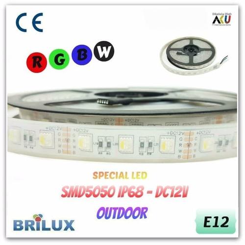 Jual LED STRIP SMD 5050 - RGBW IP68 - NO CONTROLLER - 12V - E12 ...