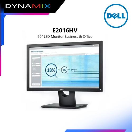 Jual Monitor LED Dell E2016HV 20" D-Sub VGA - Kota Surabaya - Dynamix ...