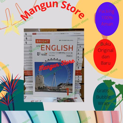 Jual Buku Bright An English Kelas VII.7 SMP KURIKULUM MERDEKA ERLANGGA - Jakarta Pusat - Mangun ...