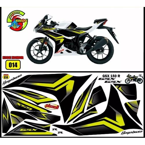 Jual Striping decal variasi stiker Suzuki GSX 150 R - 01 - Kab. Tegal ...