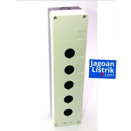 Jual Box Push Button 5 Hole Box Push Button BX5-22/W 5 Lubang - Kota ...