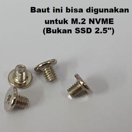 Jual Baut Atau Sekrup untuk SSD M.2 NVME - SSD NVME pada Komputer ...