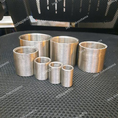 Jual Pipa Socket Drat Dalam 4" inch Stainless SS 304 - Socket Polos ...