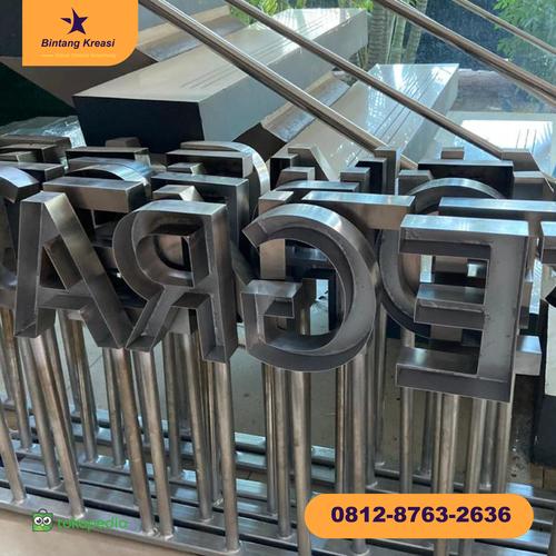 Jual LETTER SIGN STAINLESS I HURUF TIMBUL STAINLESS - Jakarta Barat ...